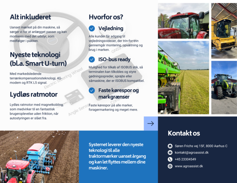 Agroassist.dk | Innovativ RTK-autostyring fra Sveaverken